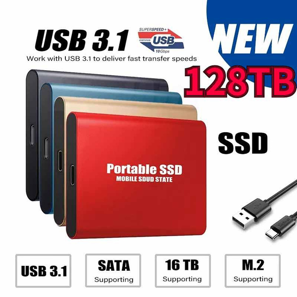 Portable SSD 1TB 2TB 30TB 60TB 128TB External Hard Drives Type-C High ... Portable SSD 1TB 2TB 30TB 60TB 128TB External Hard Drives Type-C High ...