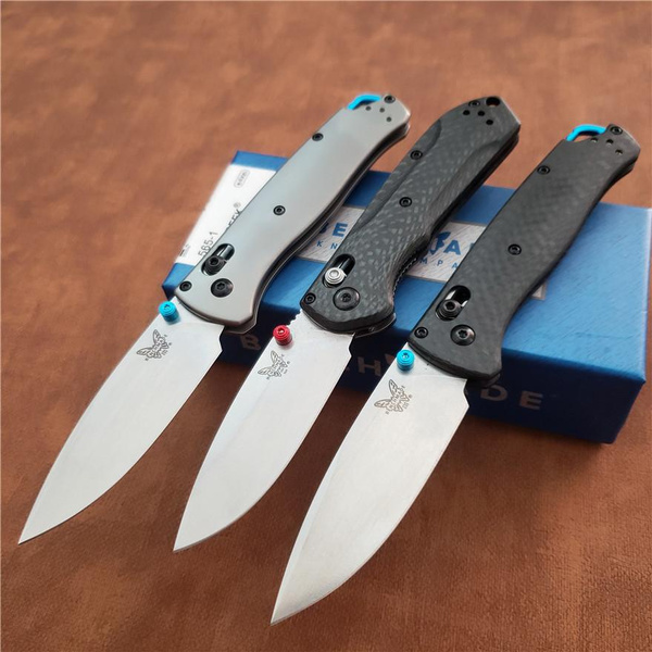 Benchmade BM535-1 535-3 565 Bugout AXIS Folding Knife 3.24" S90V Satin ...