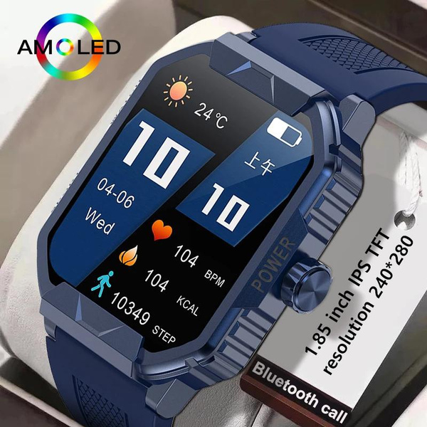 LIGE 2023 Watch For Men Smart Watch Bluetooth Call Sports Fitness ...