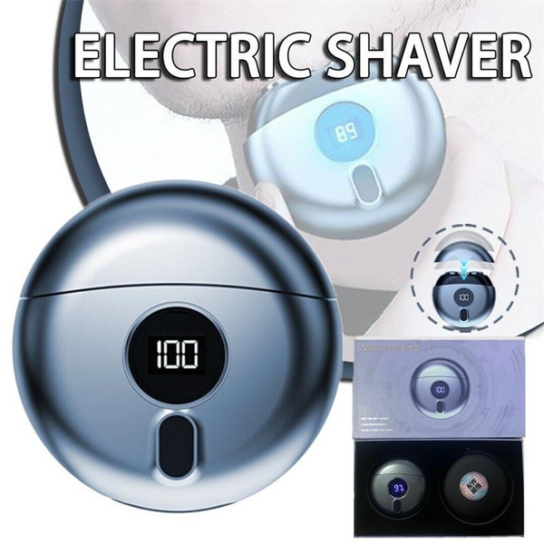 Mini Electric Shaver for Men Portable Razor Rechargeable Hair Beard ...