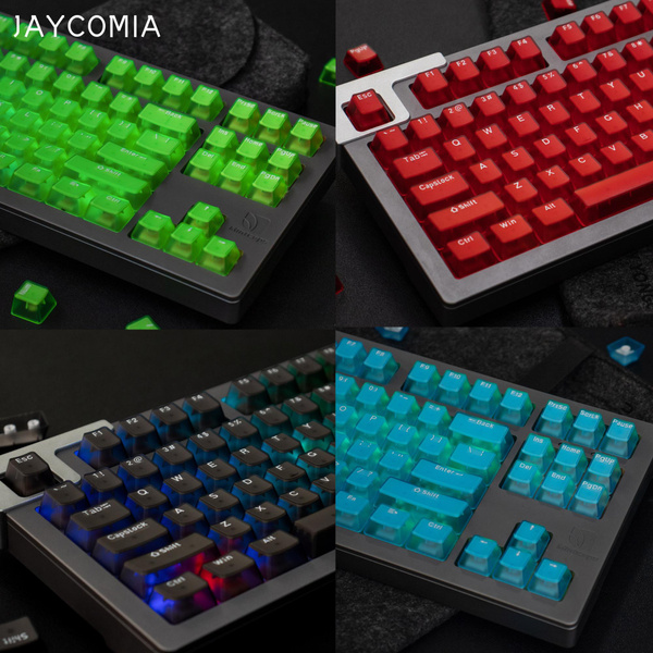 OEM Keycaps Pudding Key Caps For ISO/US Layout Mechanical Gaming ...