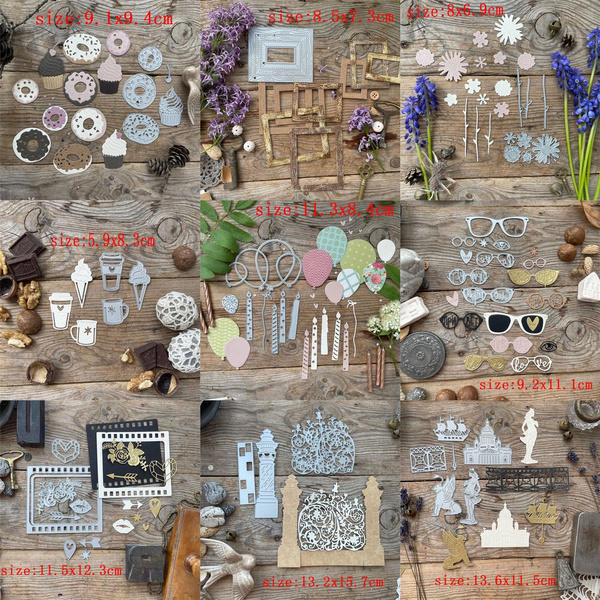 Die Cut Die Set for Architectural Greeting Card Decor DIY Scrapbook ...