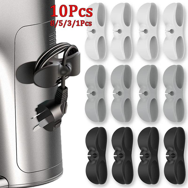 1/3/5/8/10Pcs Cord Winder Cable Management Clip Kitchen Organizer Tools ...