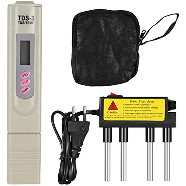 Water Test Kit Water Electrolyzer + TDS Meter Digital Water Tester | Wish