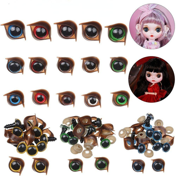 40Pcs Plastic Safety Eyes Animal Puppet Doll Eyes DIY Doll Accessories ...