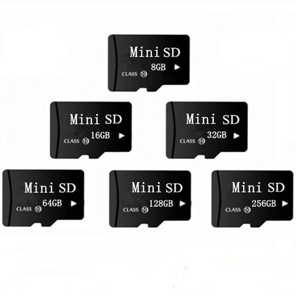 Mini SD Card 8GB 16GB 32GB 64GB 128GB 256GB Class 10 Memory Card High ...