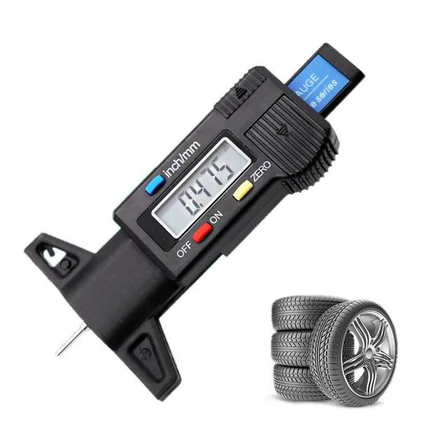 Digital Car Tyre Tire Tread Depth Gauge Meter Auto Tire Wear Detection ...