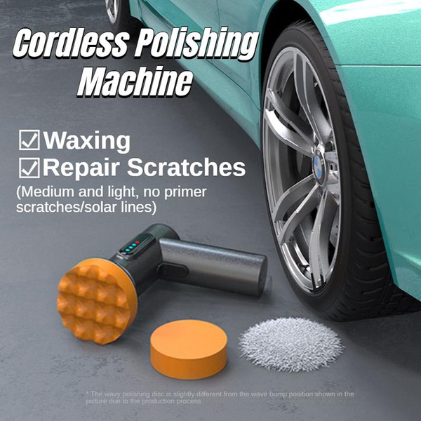 2023 Car Waxing Machine Cordless Car Polisher Rechargeable Electric ...