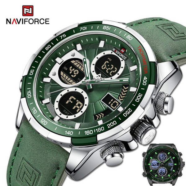 Military Watches for Men Luxury Sport Chronograph Alarm Wristwatch ...