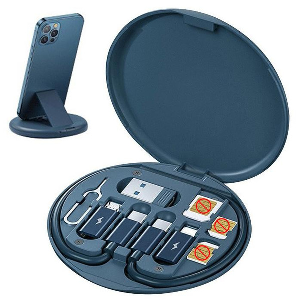 Multi-functional Storage Box with 60w Protable Fast Charging Cable Data ...