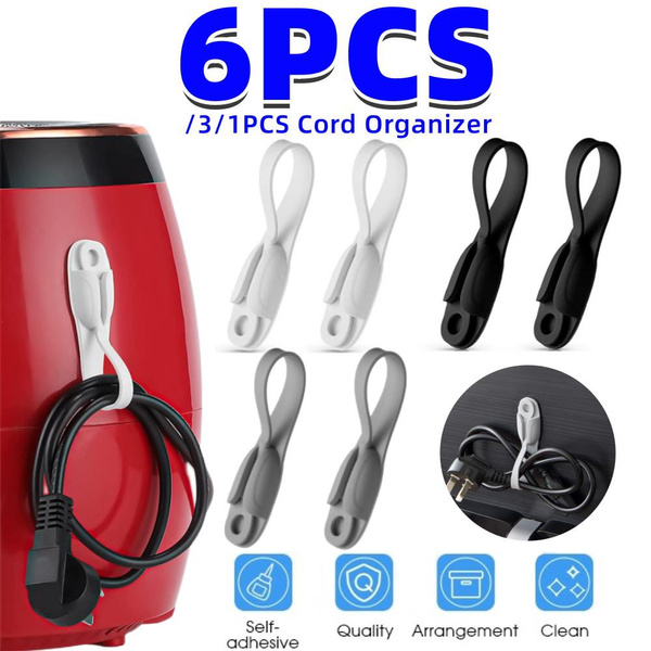 631pcs Cord Bundlers Cord Organizer For Appliances Self Adhesive Kitchen Appliance Cord 