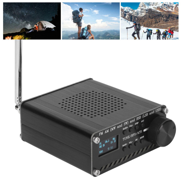 Full Band Aluminum Alloy FM AM (MW SW) SSB (LSB USB) Frequency Scanner ...