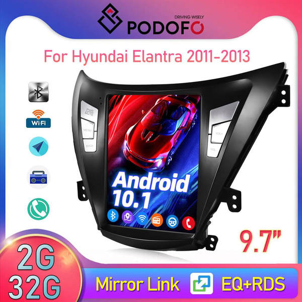Podofo [2+32G] 9.7“ ”Android 10.1 Car Stereo Radio 2Din GPS Autoradio ...
