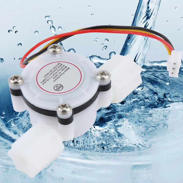 Water Sensor Water Hall Effect Sensor Control Flowmeter G1/4 for Water ...