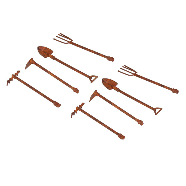 Dollhouse Miniature Farming Tools, Multi Purpose Dollhouse Farming ...