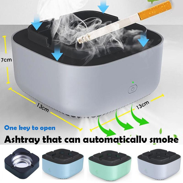 2023New creative air purifier ashtray automatic filter to remove odor ...