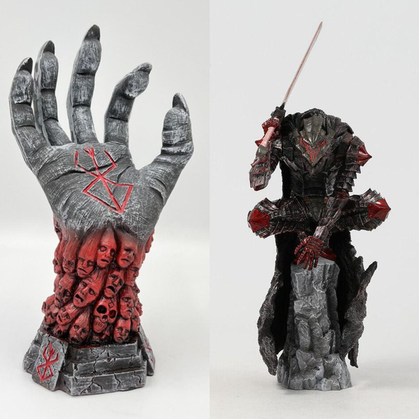 25cm Berserk Hand of God Resin Anime Figure Berserk Guts L Action ...