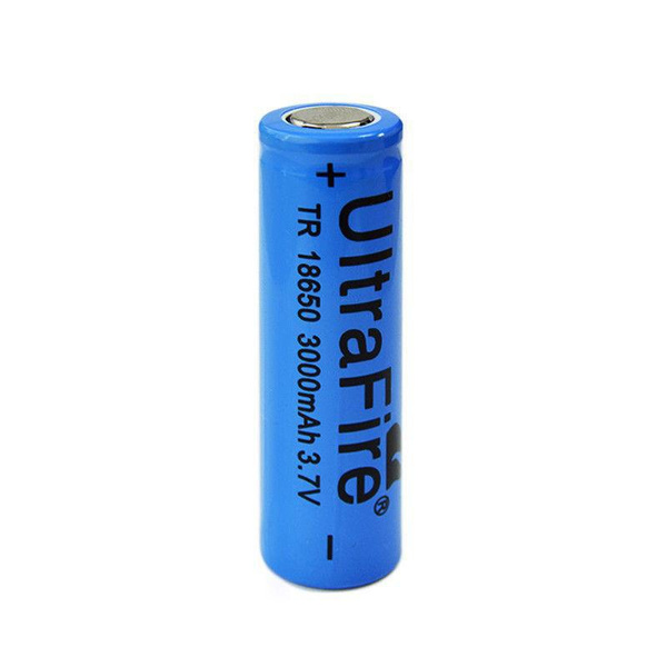 Ultrafire 3000mah 3.7V 18650 Rechargeable Li-ion Flat Top Battery Flat ...