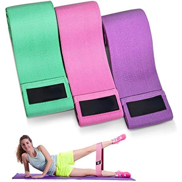 Resistance Bands Set, Exercise Bands with Non-Slip Design for Hips ...