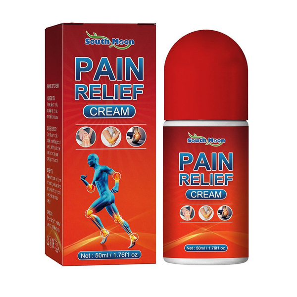 1pc Roll-on Pain Relief Cream Natural for Knee Joint Back Leg Feet ...