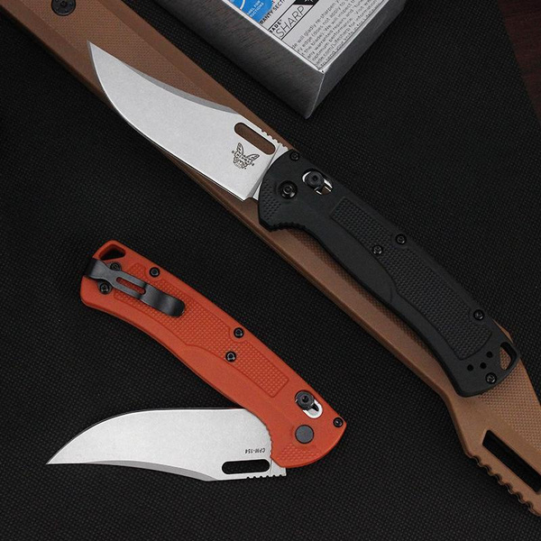 Benchmade 15535 Hunt Taggeout AXIS Folding Knife 3.5" CPM-154 ...