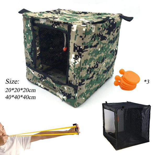 Outdoor Shooting Practice Box Slingshot Target Box Recycled Ammunition ...