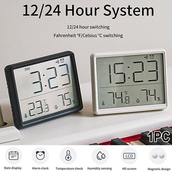 1PC Simple Indoor Thermometer & Hygrometer,Home Digital Electronic ...