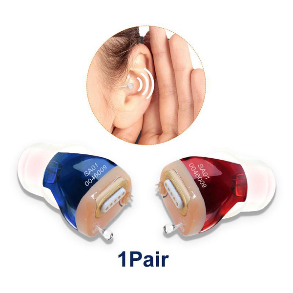 1Pairs Magnetic Charging Rechargeable Digital Mini Hearing Aid ...