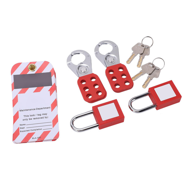 Lockout Tagout Kit Loto Tag Practical Safety Padlock for Lock Out Tag ...