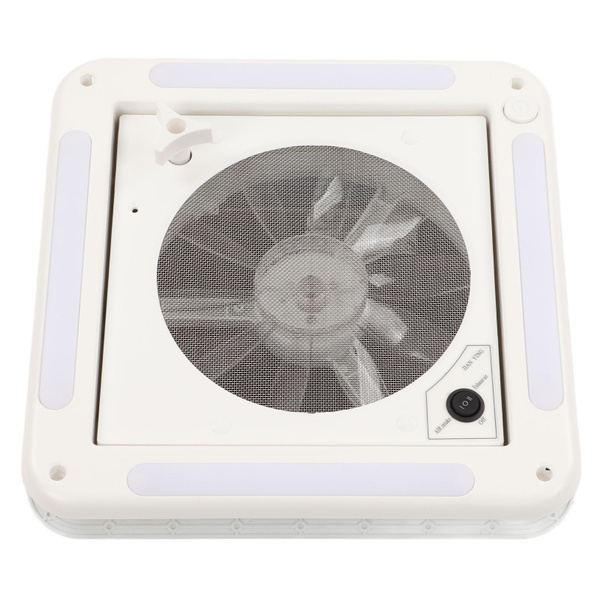 Ventilation Ceiling Fan Motorhome Roof Vent Fan Low Noise 10 Blades ...