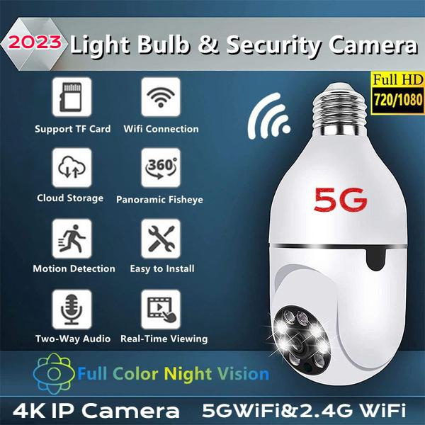 NEW 5G&2.4G Wifi Camera HD 1080P/720P/360P IP Security Surveillance Cam ...