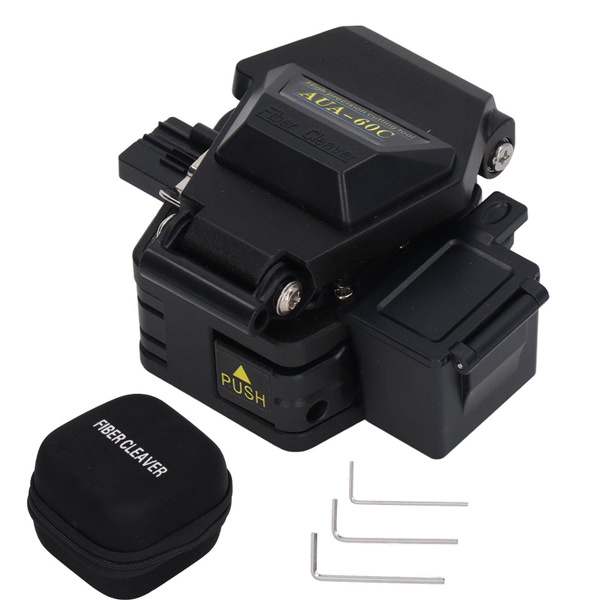 AUA-60C Fiber Cleaver Tool Kit Optical Cable Cutting Knife Cutter Hot ...