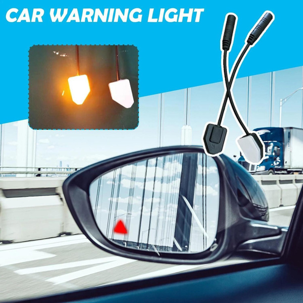 Car Blind Spot Monitoring System BSD Lens Light Alarm Radar Safety ...