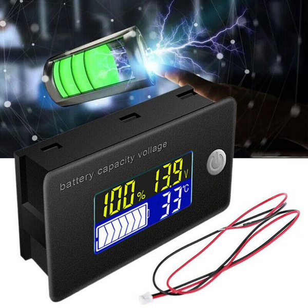DC 10V~100V Li-ion Lifepo4 Lead Acid Battery Capacity Indicator Digital ...