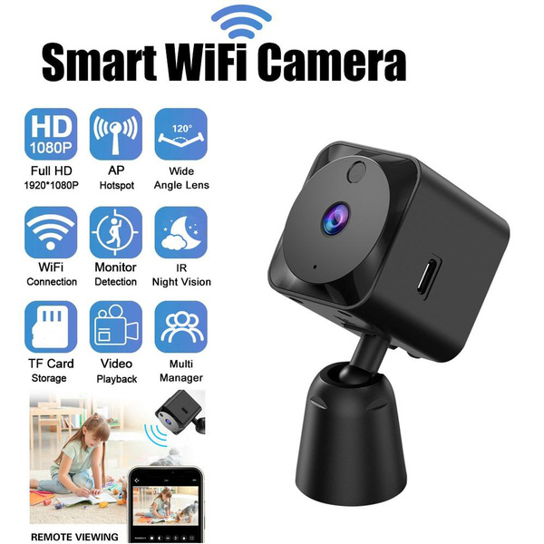 Built-in WiFi 1080P HD Camera IP Cam Home Security Mini Wireless ...
