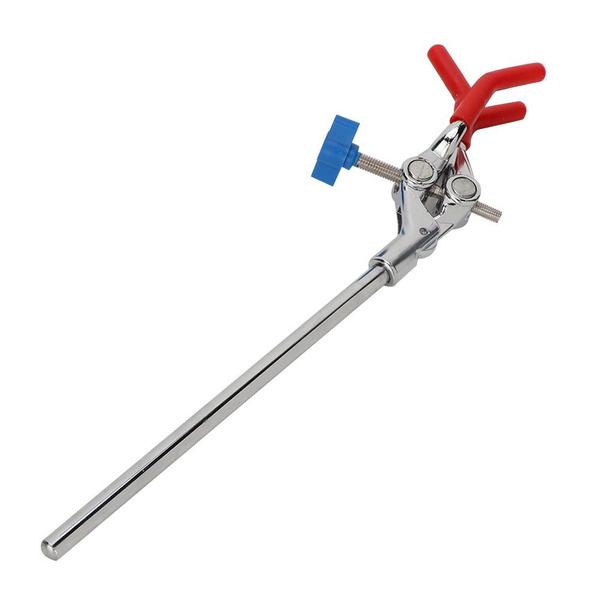 Three-jaw Rotating Zinc Alloy Clamp Retort Stand Condenser Flask Clamp ...