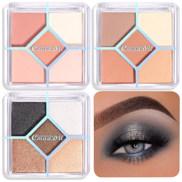 5 Color Eyeshadow 5 Color Eyeshadow Palette Eye Shadow Palette Makeup ...