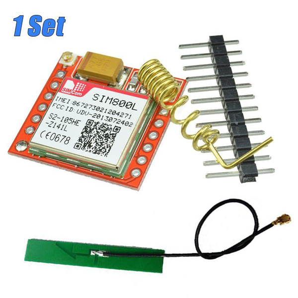 New Micro SIM800L GPRS GSM Phone Module Card Board Quad-band Onboard ...