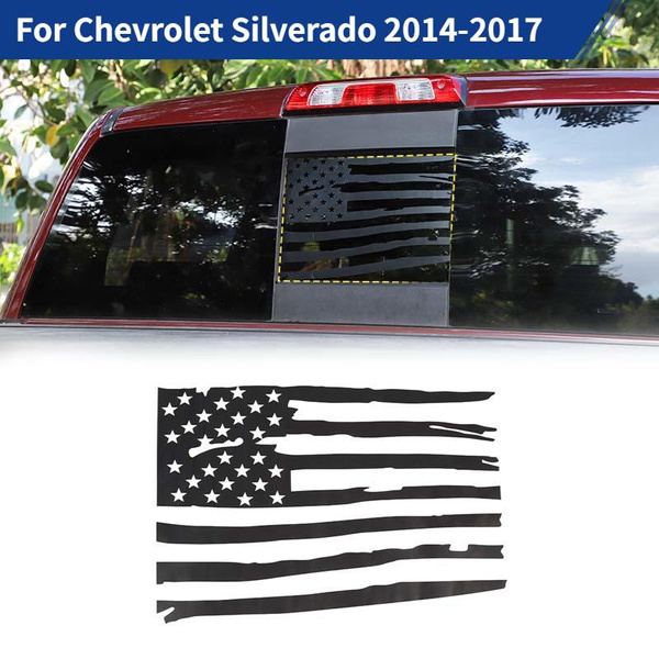 Rear Windshield Middle Window Sticker Decal Trim for Chevrolet ...