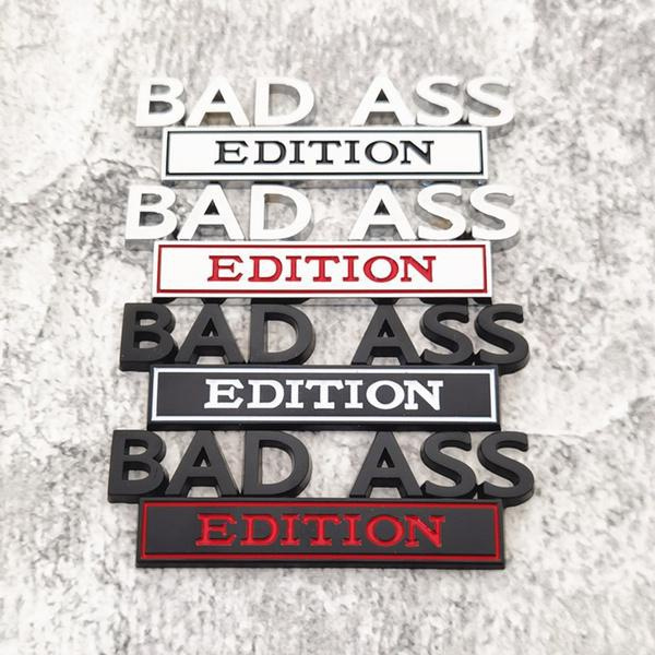 BAD ASS Edition Metal Emblem Badge Sticker For Jeep Grand Cherokee ...