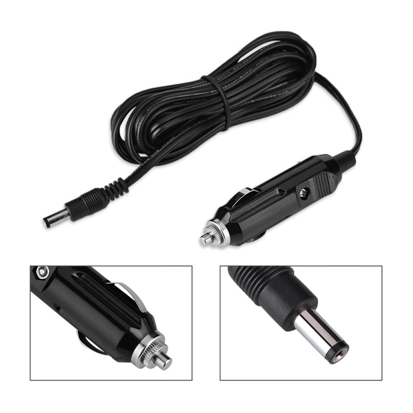 3 Meter / 9.8 Feet 12V DC 5.5mm X 2.1mm Car Ette Lighter Power Plug ...