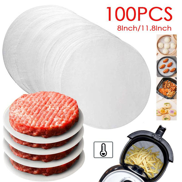 (set of 100)Parchment Paper Baking Circles 8 Inch / 11.8 Inch Diameter ...