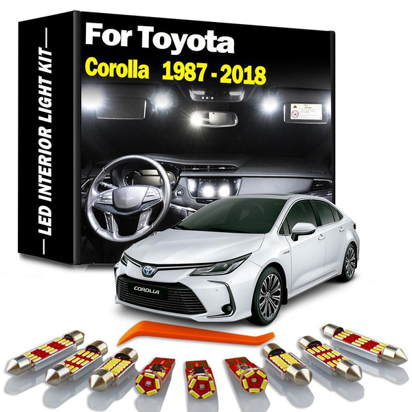 NIMOTOR Canbus Indoor Lighting Kit For Toyota Corolla 1987 1988-1999 ...