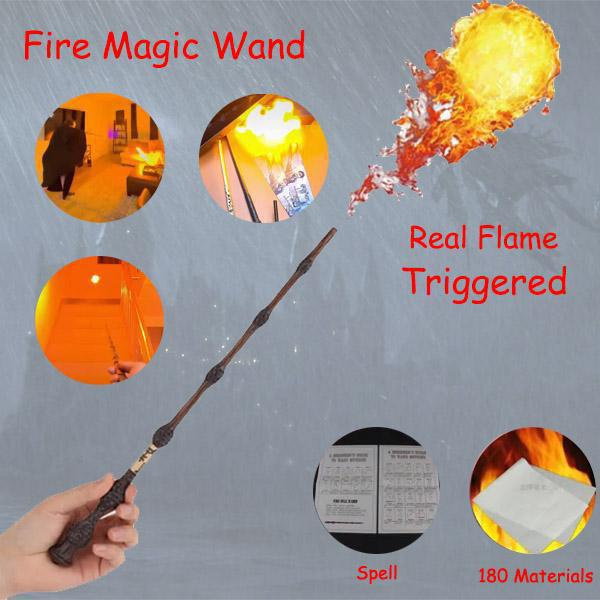 Fire Magic Wand Magic Props Adult Version Magic Props Fire-breathing ...