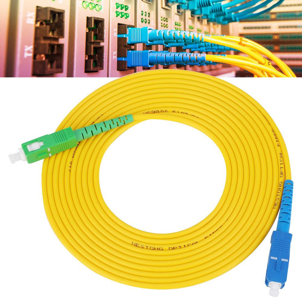 Fiber Patch Cord, Stable Safe High Quality Optical Fiber Cable, Single ...