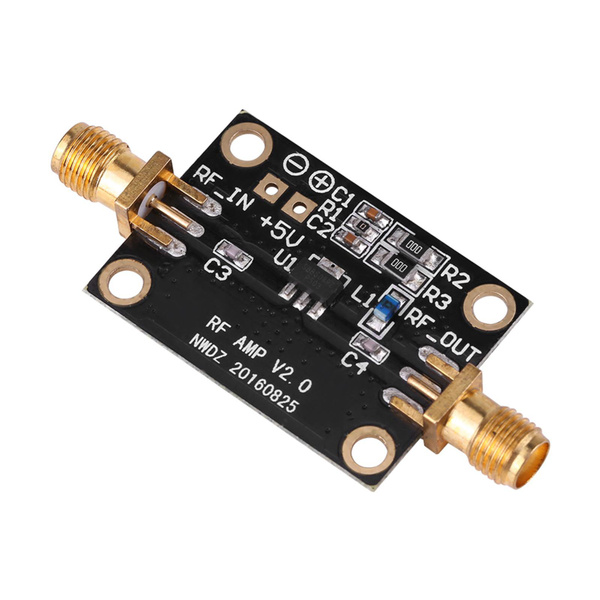 RF Low Noise , Wideband 0.01-4GHZ 21DB for HAM RTL SDR LNA Low Noise ...