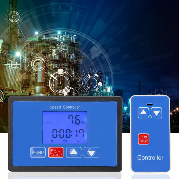 Remote Control DC Brush Motor Speed Controller 6.5V-55V 30A LCD Motor ...