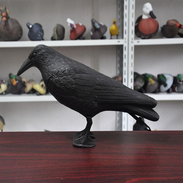 Simulation Black Crow Animal Model Artificial Crow Black Bird Hunting ...