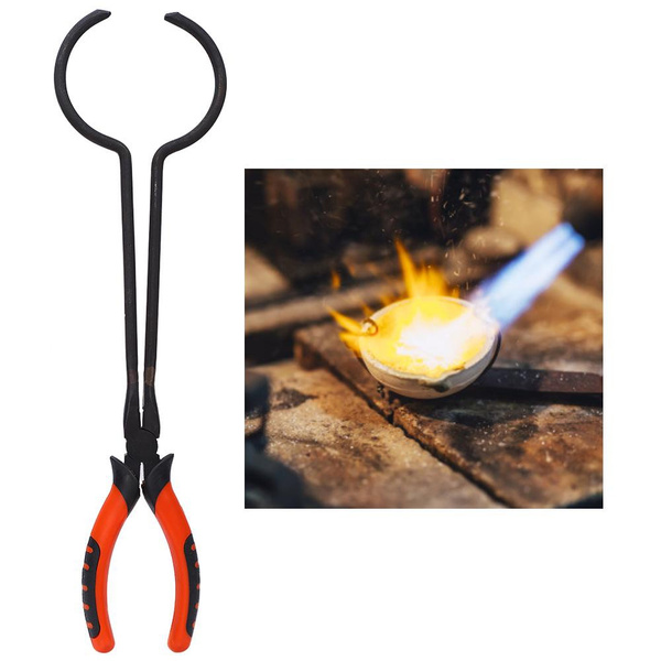 Crucible Clamp Gold Melting Kit Small Crucible Metal Crucible Crucible ...