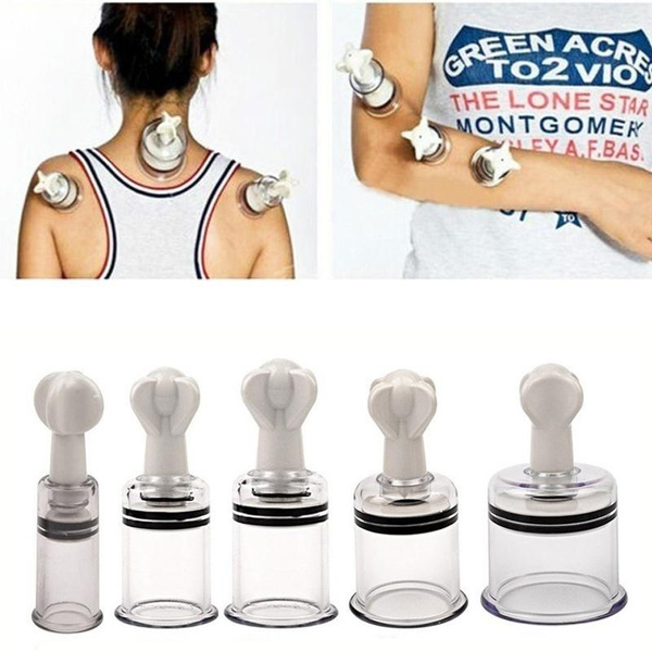5 Size Portable Twist Suction Vacuum Magnet Massage Cupping Therapy Tool Wish
